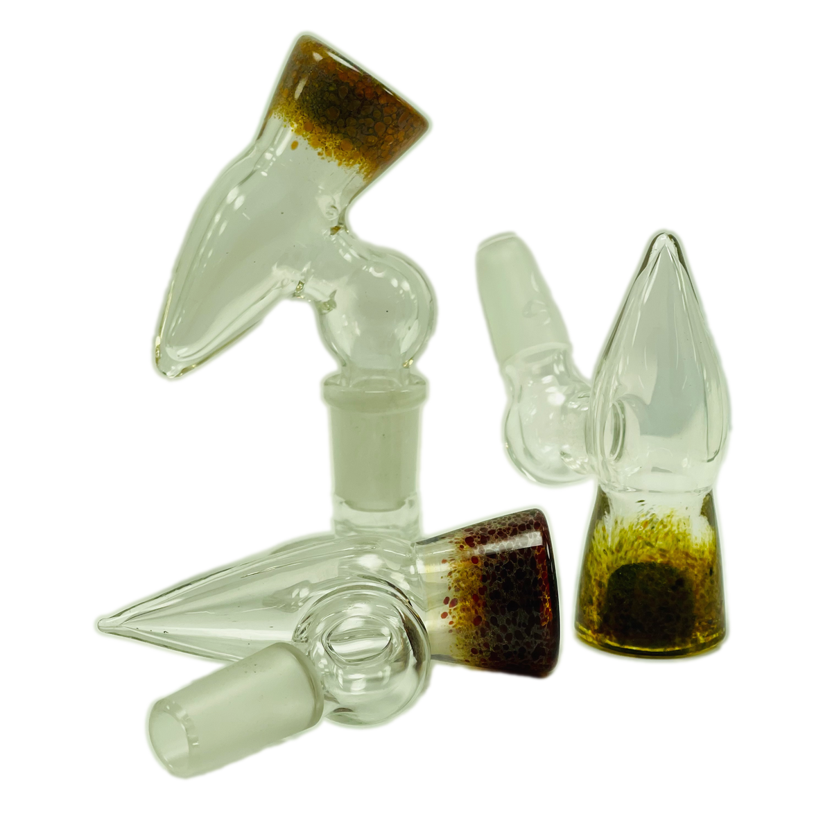 14MM SLIDE MALE 45° HALF FRIT – Healthstone Glass